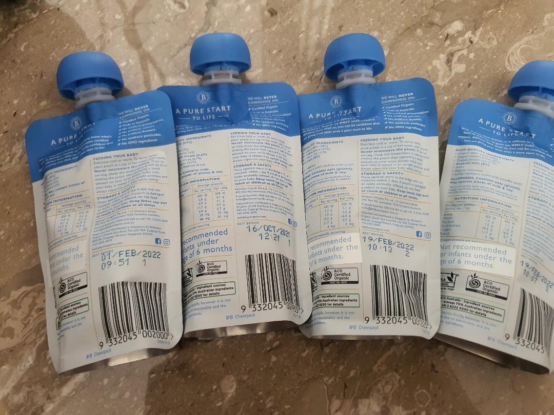 BELLAMY BABY PURREE, Babies & Kids, Nursing & Feeding, Weaning ...