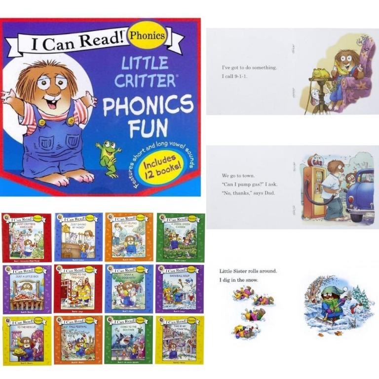 BNIB: Little Critter 12-Book Phonics Fun!: Includes 12 Mini-Books ...