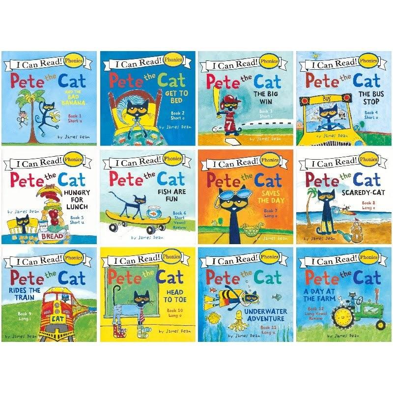 BNIB: Pete the Cat 12-Book Phonics Fun!: Includes 12 Mini-Books ...
