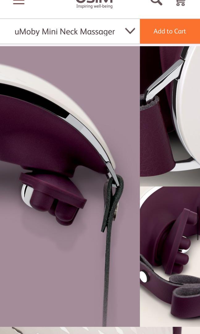 BRAND NEW OSIM uMoby Mini Neck Massager, Health & Nutrition, Massage ...