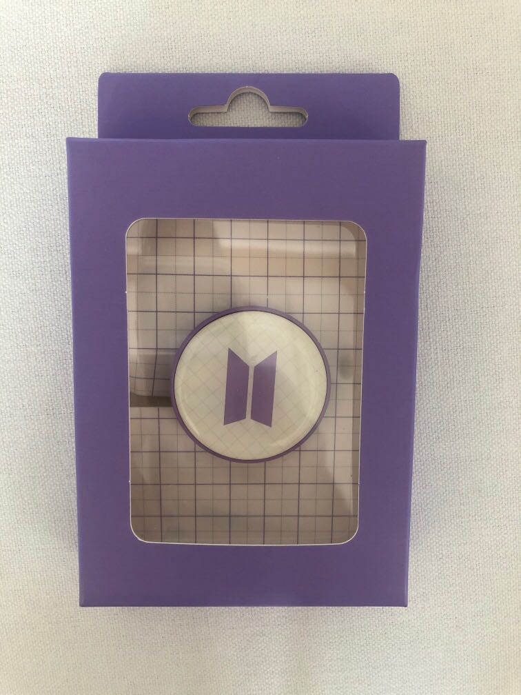 BTS Pop-Up Logo Griptok, Hobbies & Toys, Memorabilia & Collectibles, K ...