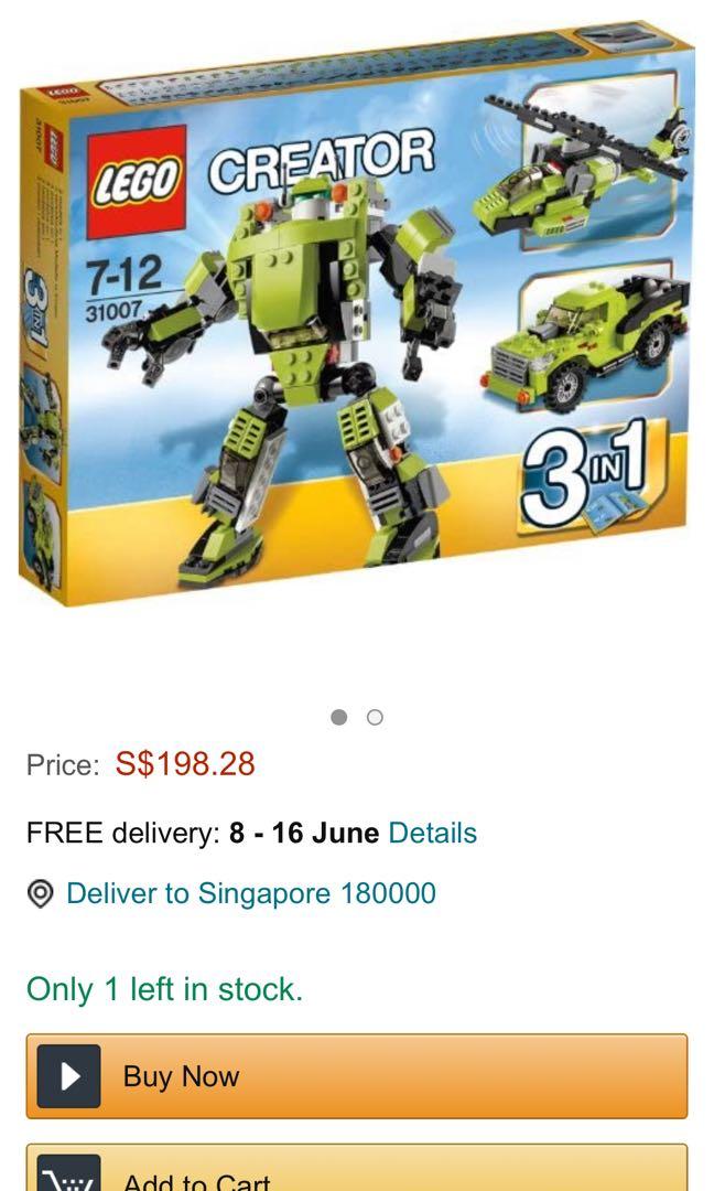 Creator series Lego set 31007, Hobbies & Toys, Toys & Games on Carousell