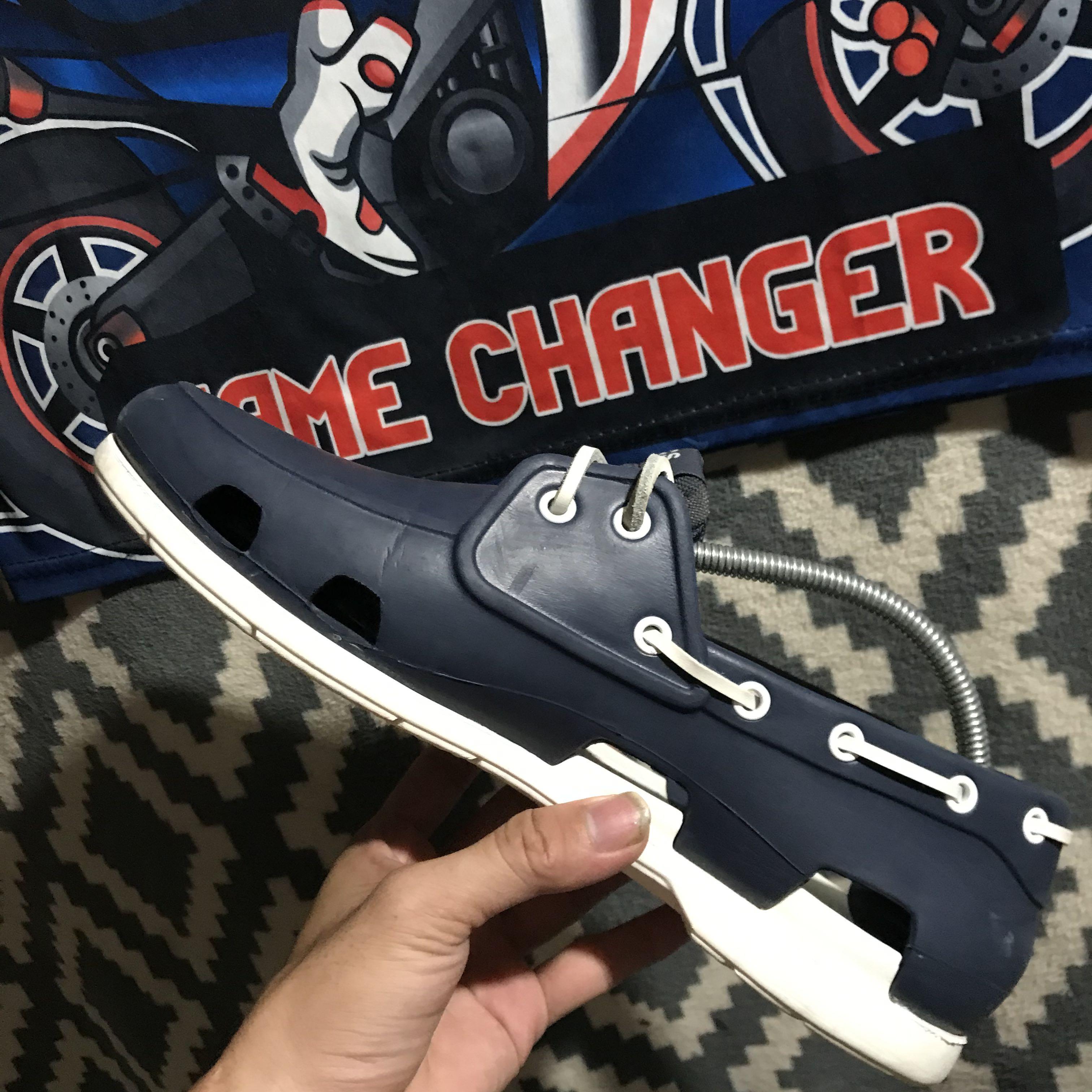 Crocs top~Sider Navy blue, Men's Fashion, Footwear, Casual Shoes on ...