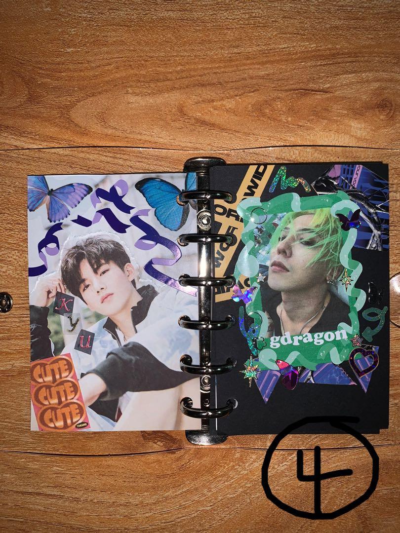 custom kpop binder cover / a6 cards for wall deco treasure bts exo ...