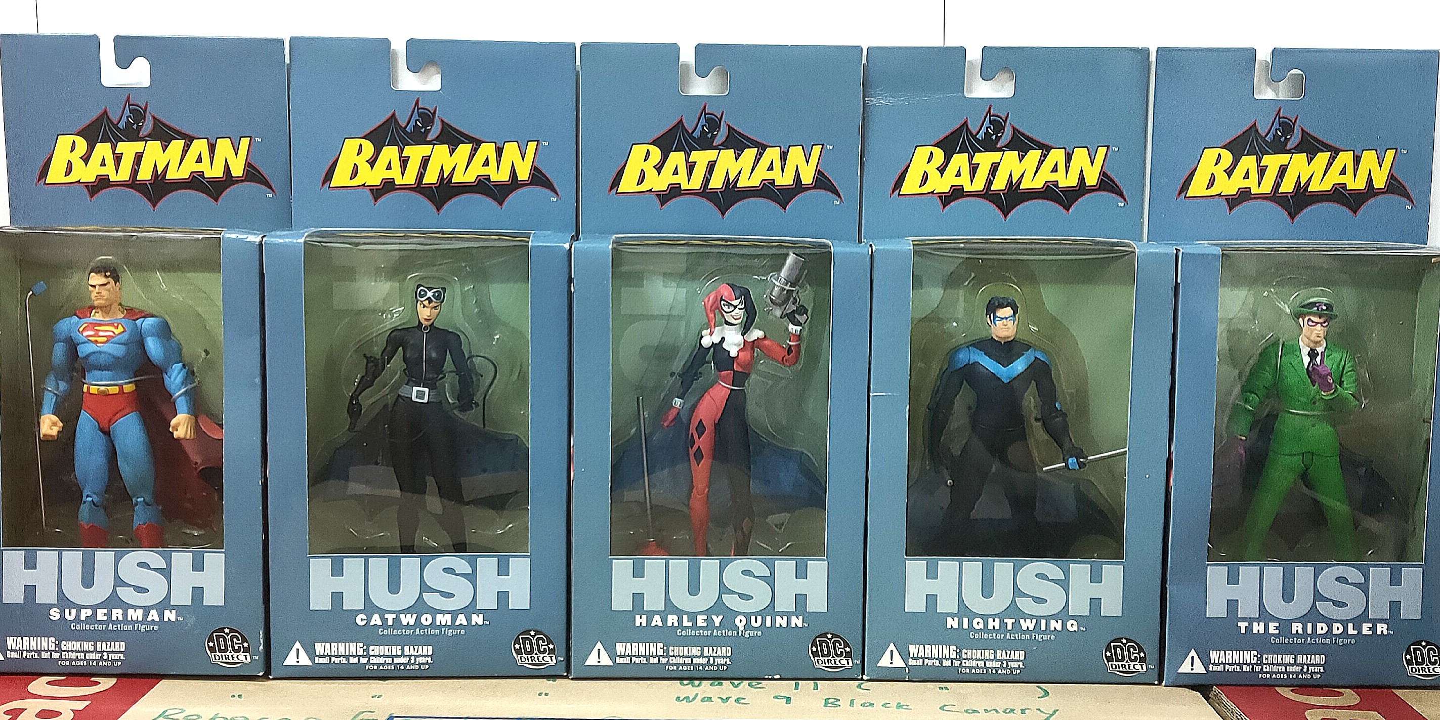 DC Direct Batman HUSH Series 2, Catwoman, Harley Quinn, Nightwing ...