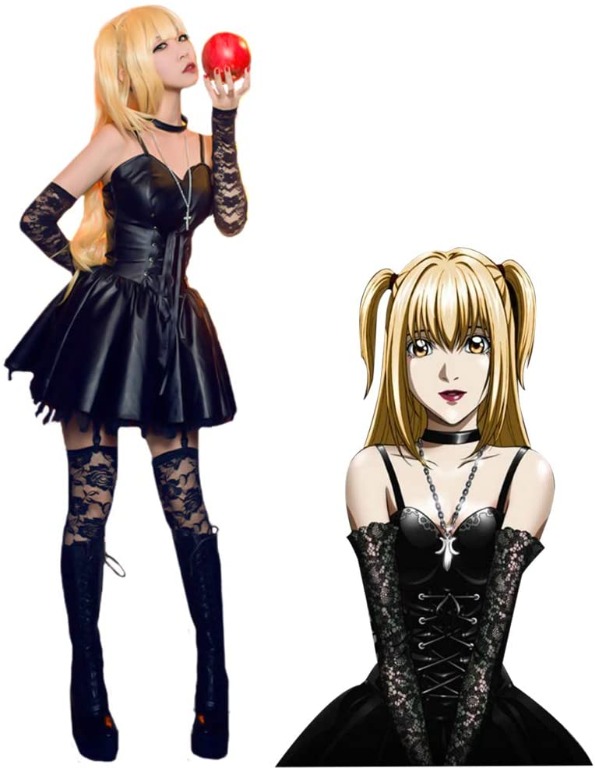 Death Note Misa Amane Cosplay Set | Death Note Misa Amane Cosplay Adult ...