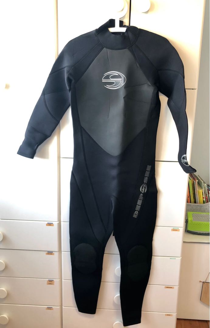 Deep See 3mm Premium Wetsuit, Sports Equipment, Sports & Games, Water ...