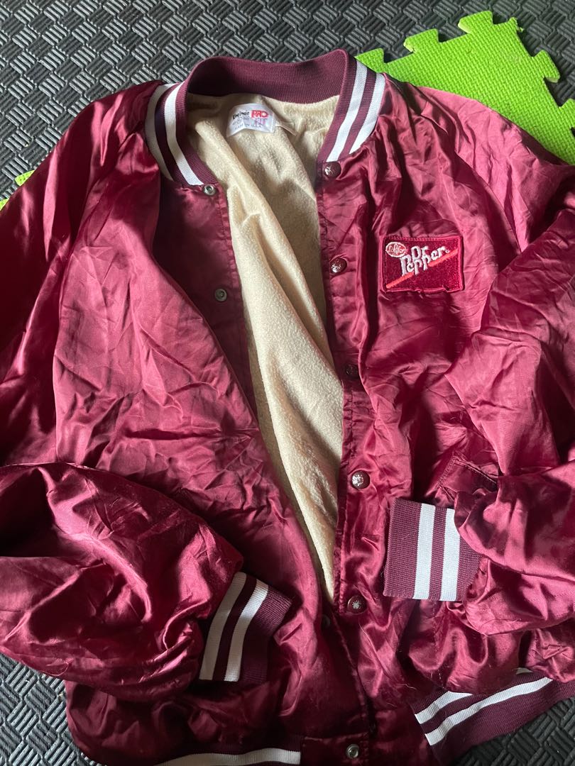 Dr Pepper Varsity Jacket, Women's Fashion, Coats, Jackets and Outerwear ...