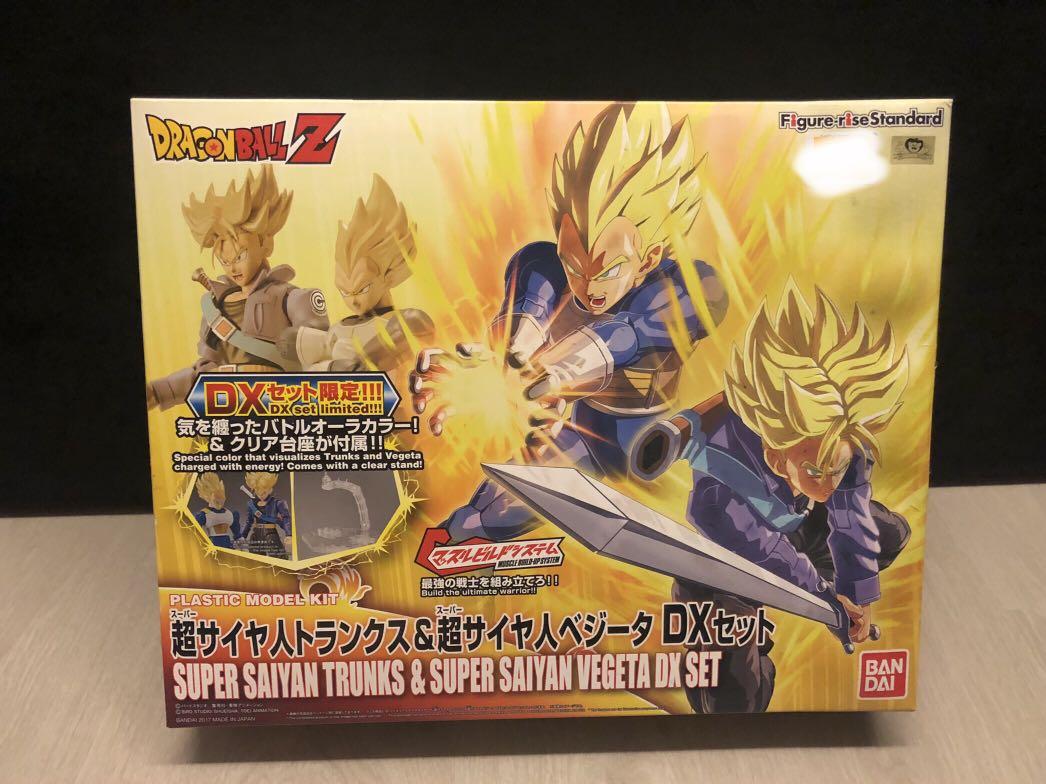 Dragonball Z / Figure-rise Standard / Super Saiyan Trunks & Vegeta DX ...