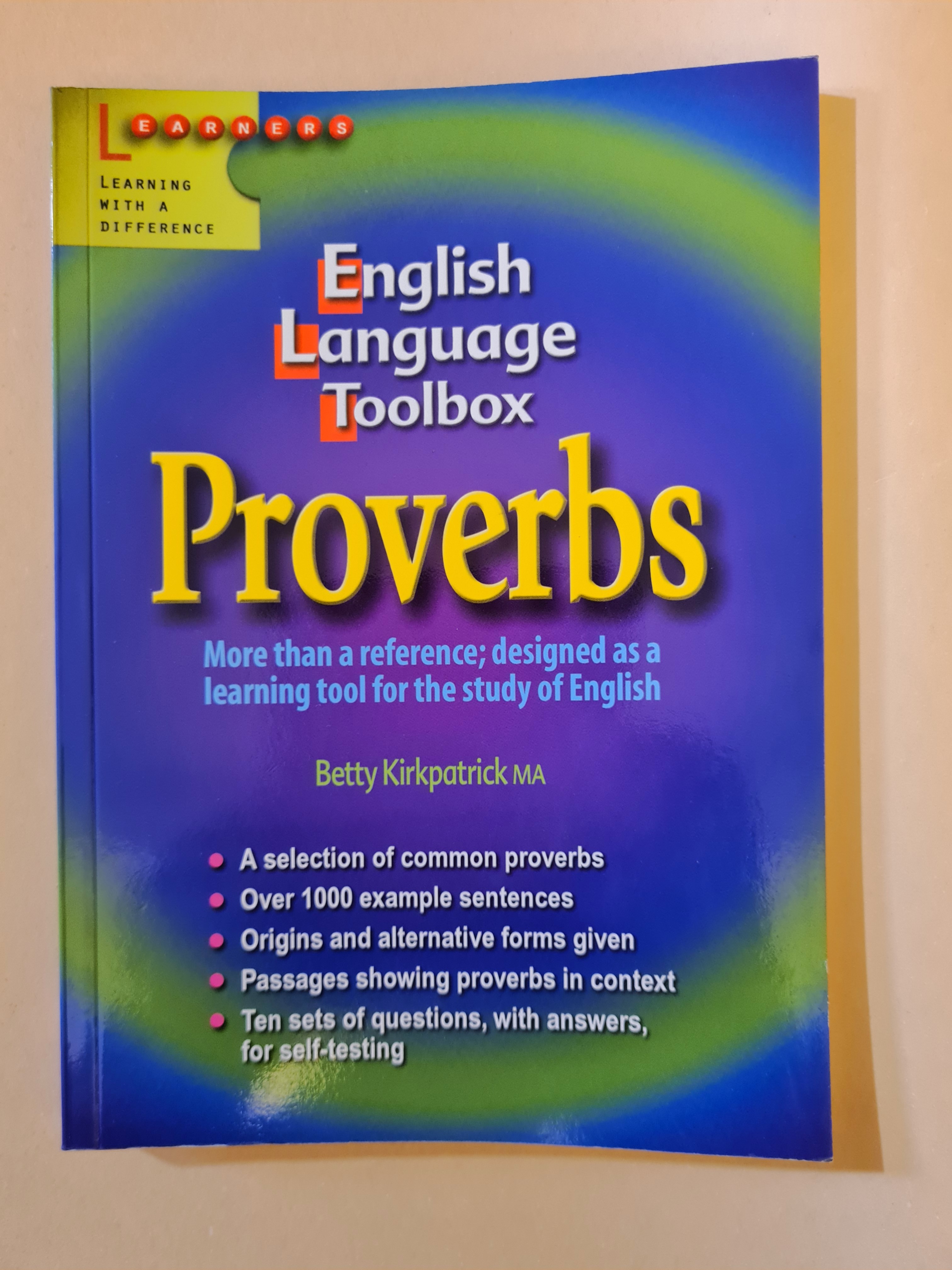 English Language Toolbox Proverbs, Hobbies & Toys, Books & Magazines ...