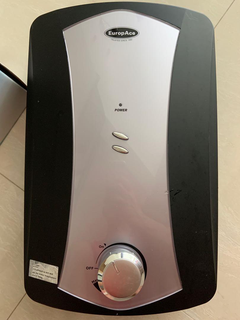 EuropAce EWH16C water heater, TV & Home Appliances, Water Heater ...