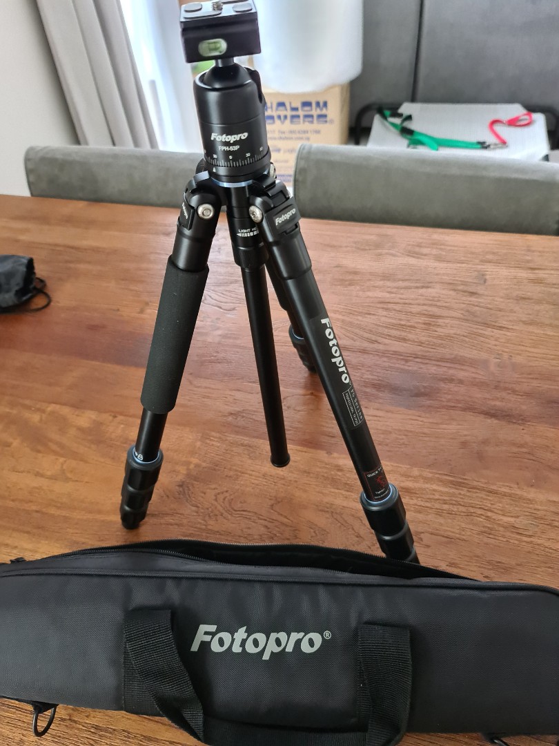 Fotopro FPH-53P, Photography, Photography Accessories, Tripods & Monopods on Carousell