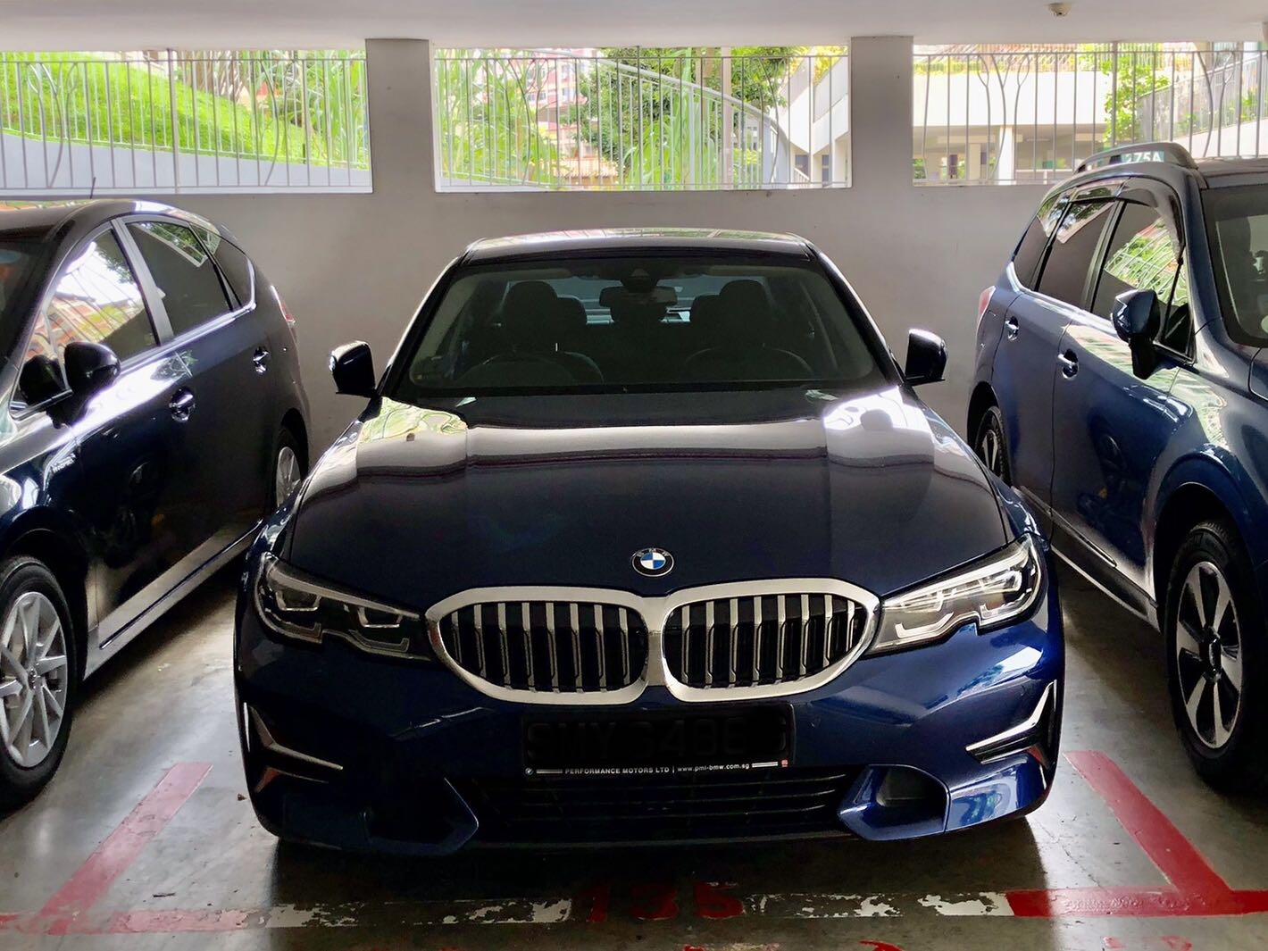 BMW G20 3 Series luxury line Original front and rear bumper covers, Car ...