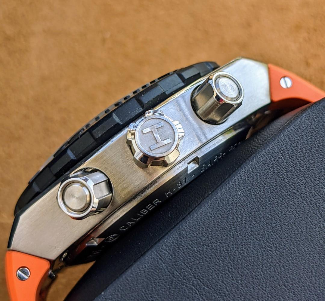 Hamilton Khaki Navy Sub Automatic Chronograph, Luxury, Watches on Carousell