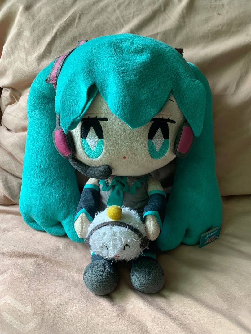 Hatsune Miku Vocaloid Plush, Hobbies & Toys, Toys & Games on Carousell