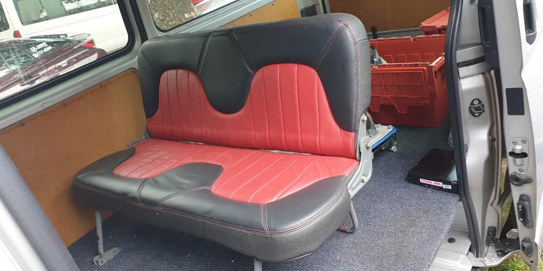 Hiace van chair with floor board, Car Accessories, Accessories on Carousell