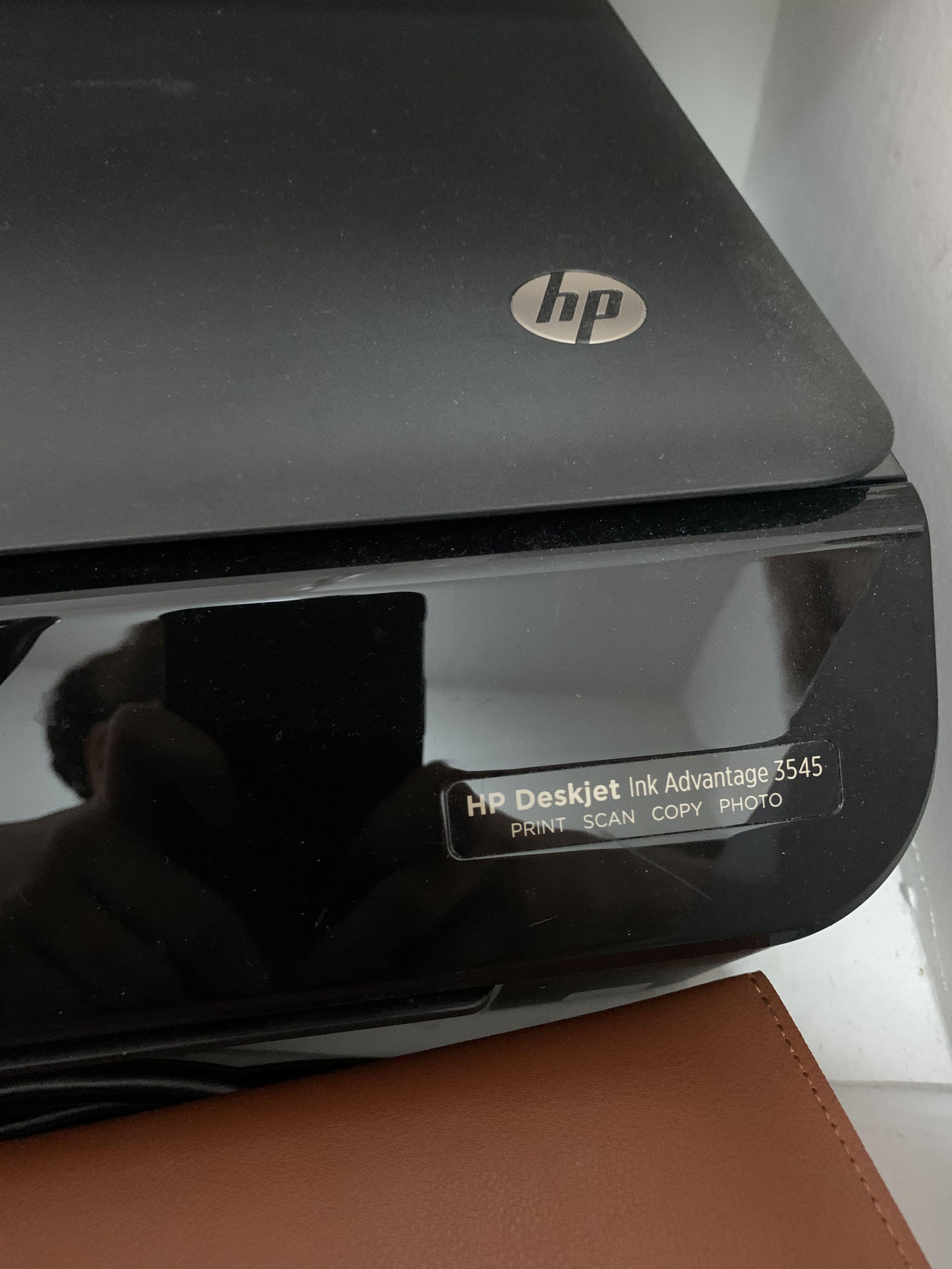 HP deskjet ink advantage 3545, Computers & Tech, Printers, Scanners ...