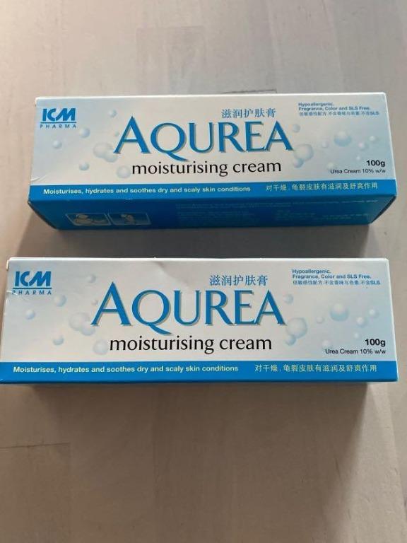 ICM Pharma Aqurea Moisturising Cream 100g, Beauty & Personal Care, Bath ...