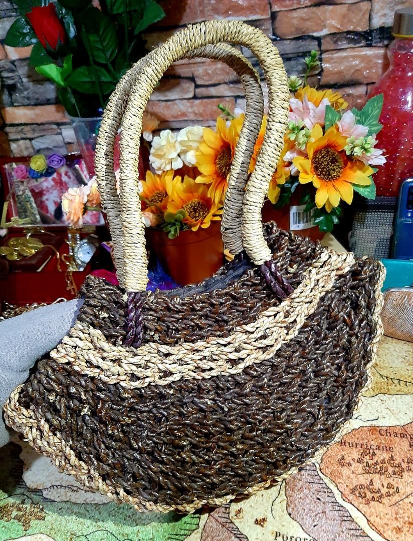 JAPAN RATAN NATIVE HAND BAG, Women's Fashion, Bags & Wallets, Shoulder ...