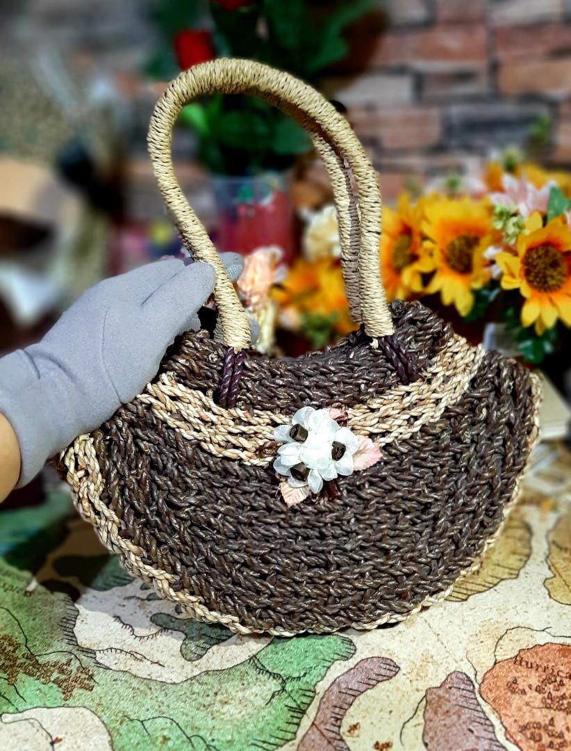 JAPAN RATAN NATIVE HAND BAG, Women's Fashion, Bags & Wallets, Shoulder ...