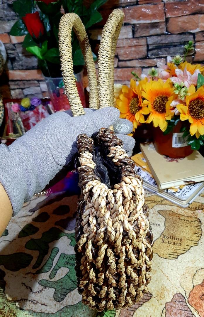 JAPAN RATAN NATIVE HAND BAG, Women's Fashion, Bags & Wallets, Shoulder ...