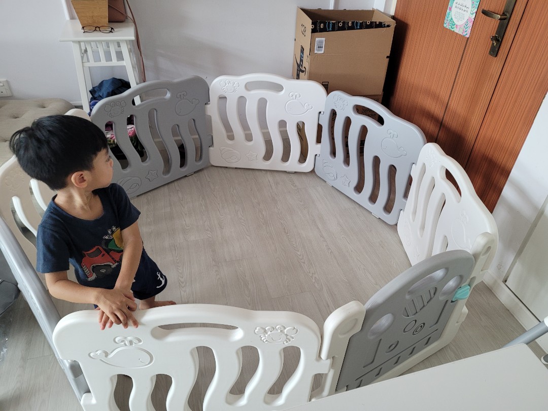 Kids Cage / Play Pen, Babies & Kids, Infant Playtime on Carousell