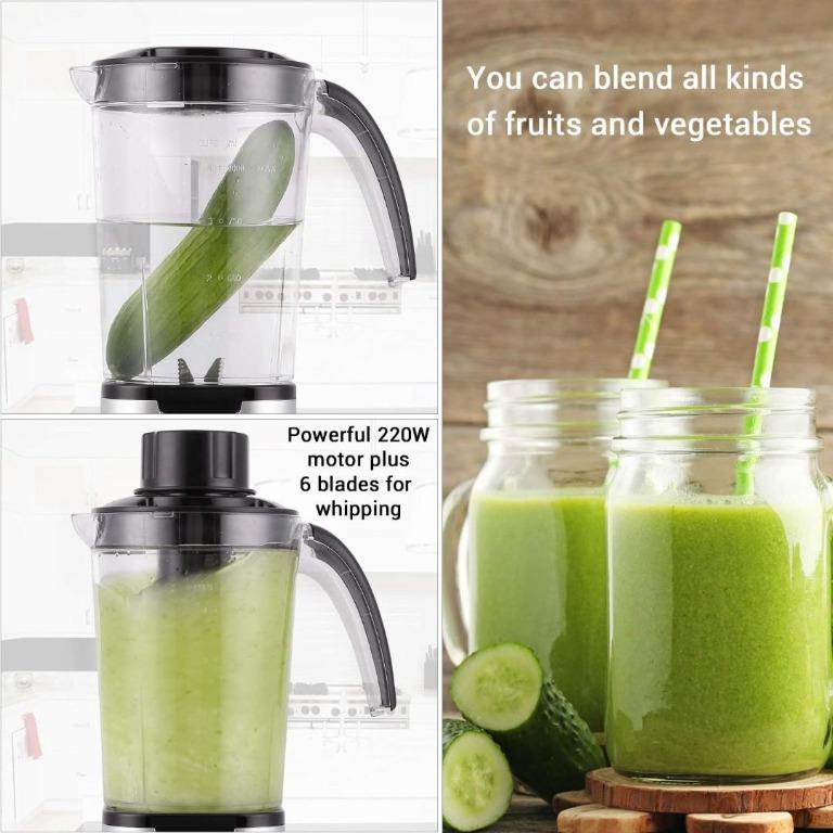 Kn.Uten Mini 4-in-1 Blender Set 220W (BL336), TV & Home Appliances ...