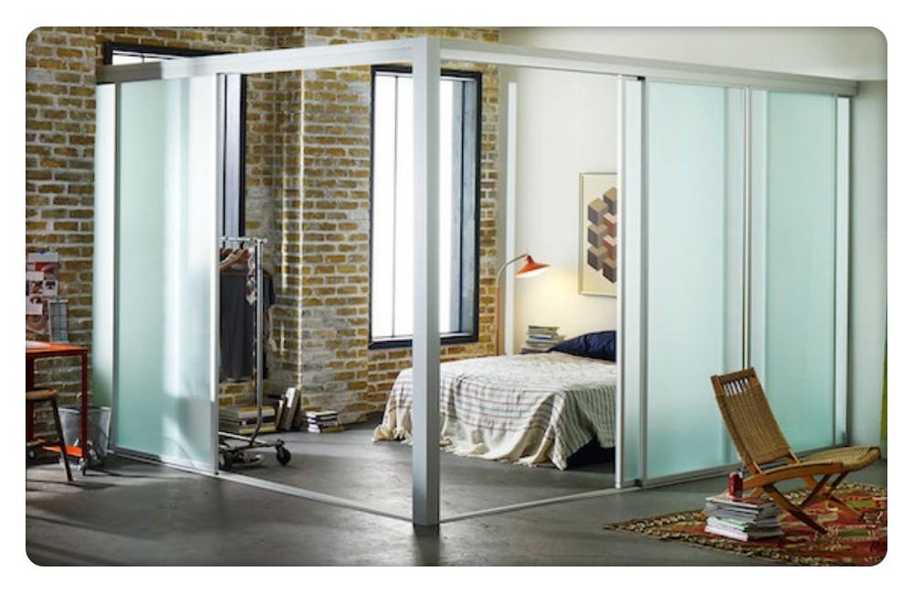 L Shaped Bifold Sliding Glass Doors Glass Wall Aluminium Framed for ...