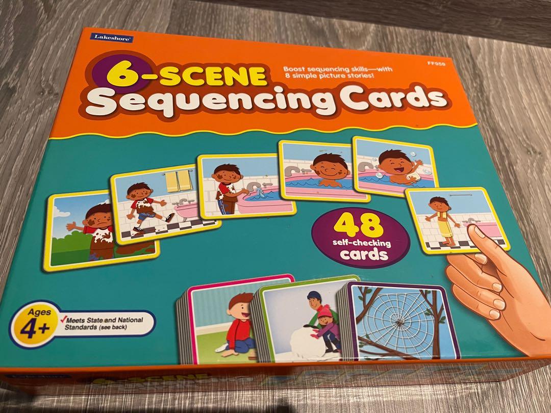 Lakeshore Sequence cards for kids, Hobbies & Toys, Toys & Games on ...