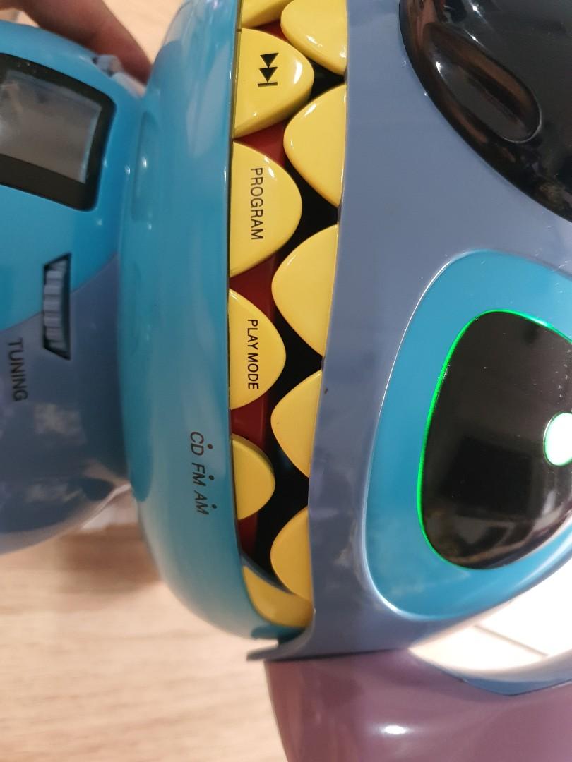 Lilo & Stitch Radio/CD player, Audio, Portable Music Players on Carousell