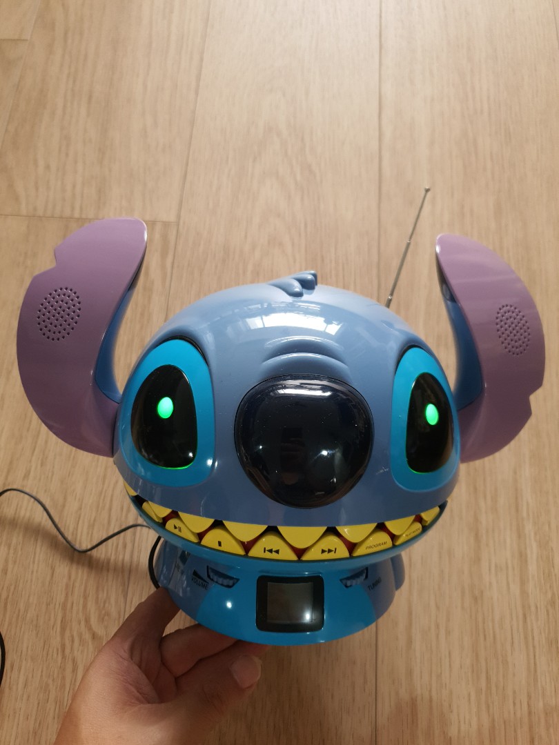 Lilo & Stitch Radio/CD player, Audio, Portable Music Players on Carousell