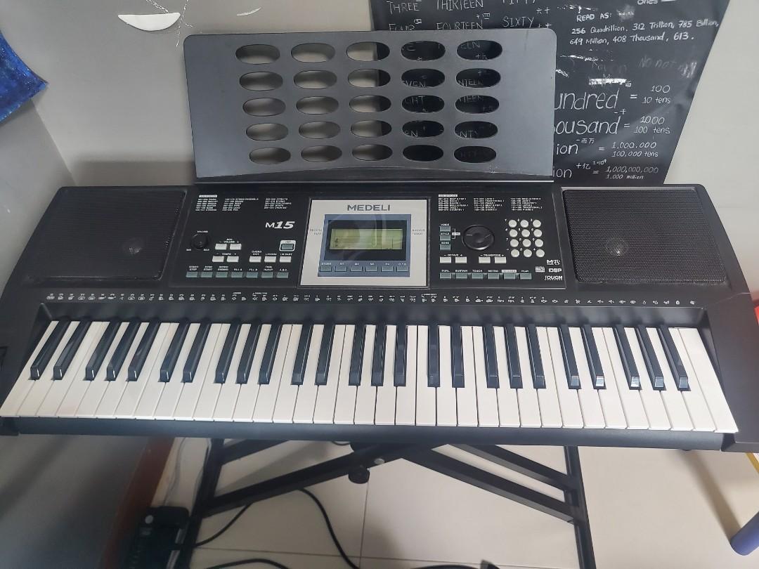 MEDELI M331 Keyboard for beginner piano, Hobbies & Toys, Music & Media ...