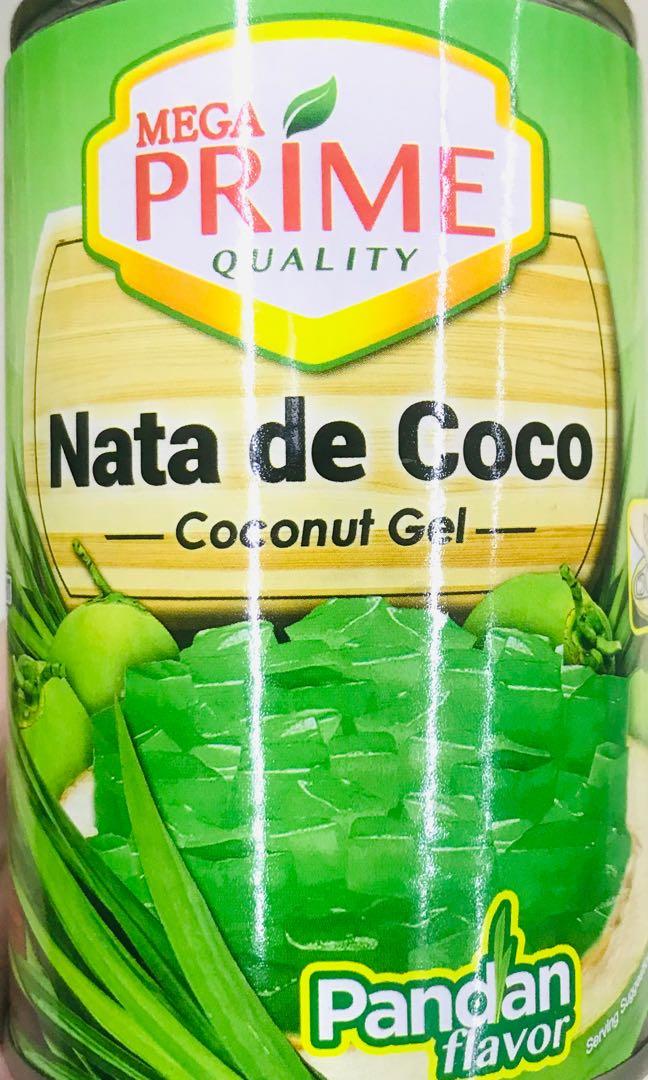Mega Prime Nata De Coco Coconut Gel 425g, Food & Drinks, Packaged ...