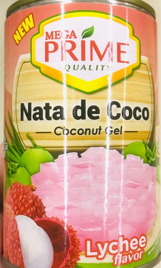 Mega Prime Nata De Coco Coconut Gel 425g, Food & Drinks, Packaged ...