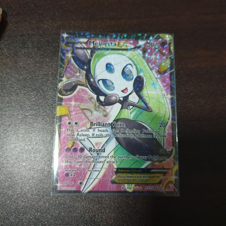 Meloetta Pokemon Card