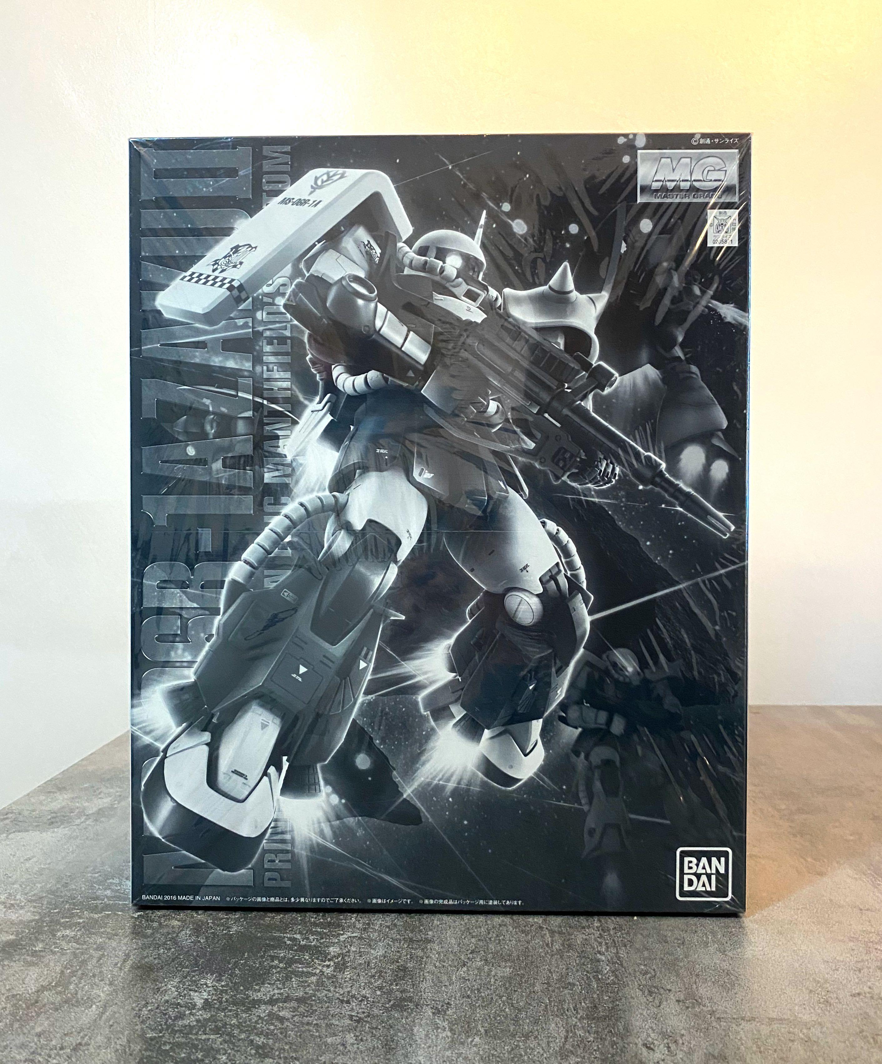 MG 1/100 MS-06R-1A ERIC MANTHFIELD’S ZAKU II Gunpla, Hobbies & Toys ...