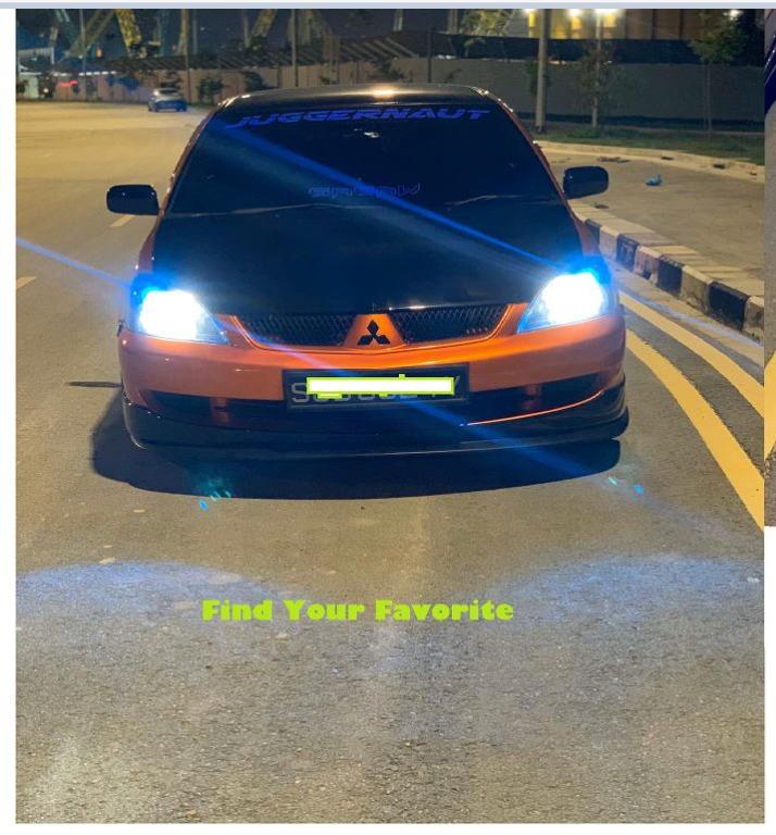 Mitsubishi Lancer GLX (CS3) model H4 LED headlight Bulb T8 brand ...