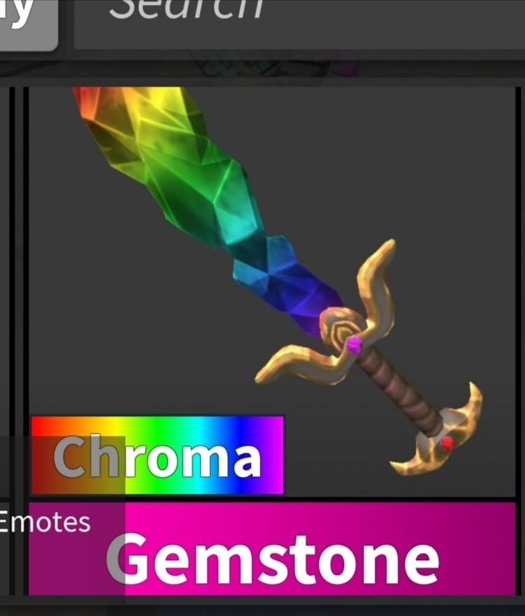 MM2 Gemstone Godly + Splash (DISCOUNT), Video Gaming, Video Games ...