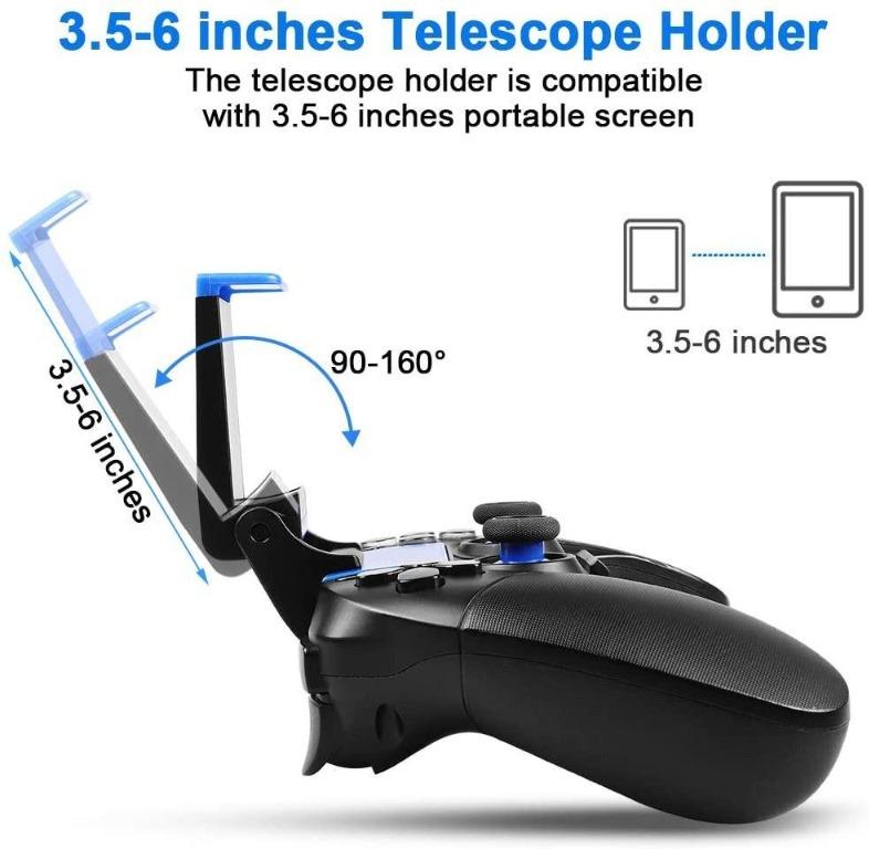 Mobile Wireless Game Controller, PowerLead Wireless Gamepad ...