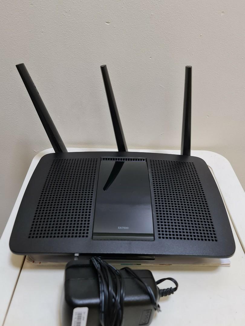 Linksys EA7500 . modem router with adapter, Computers & Tech, Parts ...