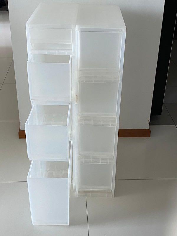 Muji drawer storage (2units), Furniture & Home Living, Home Improvement ...