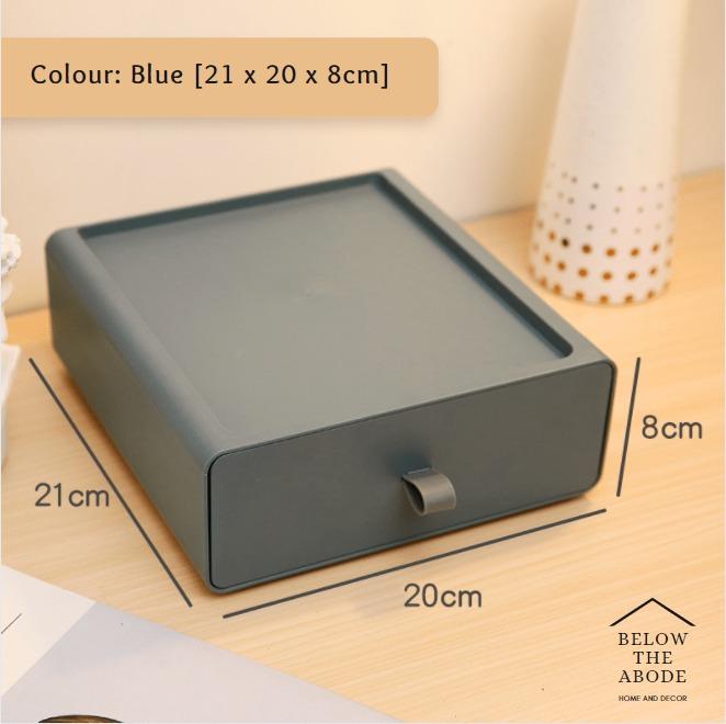 Multi-layer Stackable Japanese Style Office Desk Storage Box Organizer ...