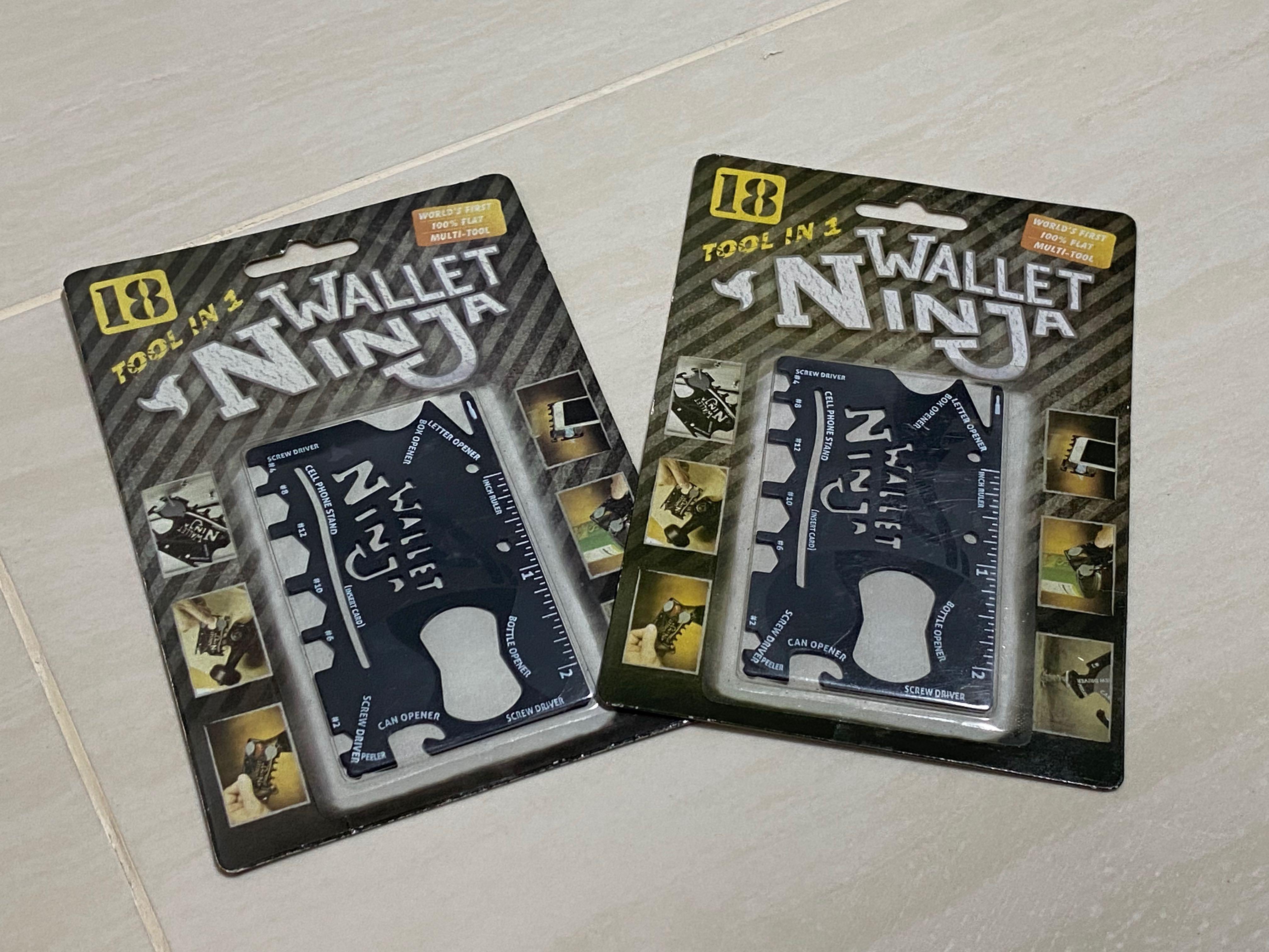 Ninja Wallet 18 Tool in 1, Furniture & Home Living, Home Improvement ...