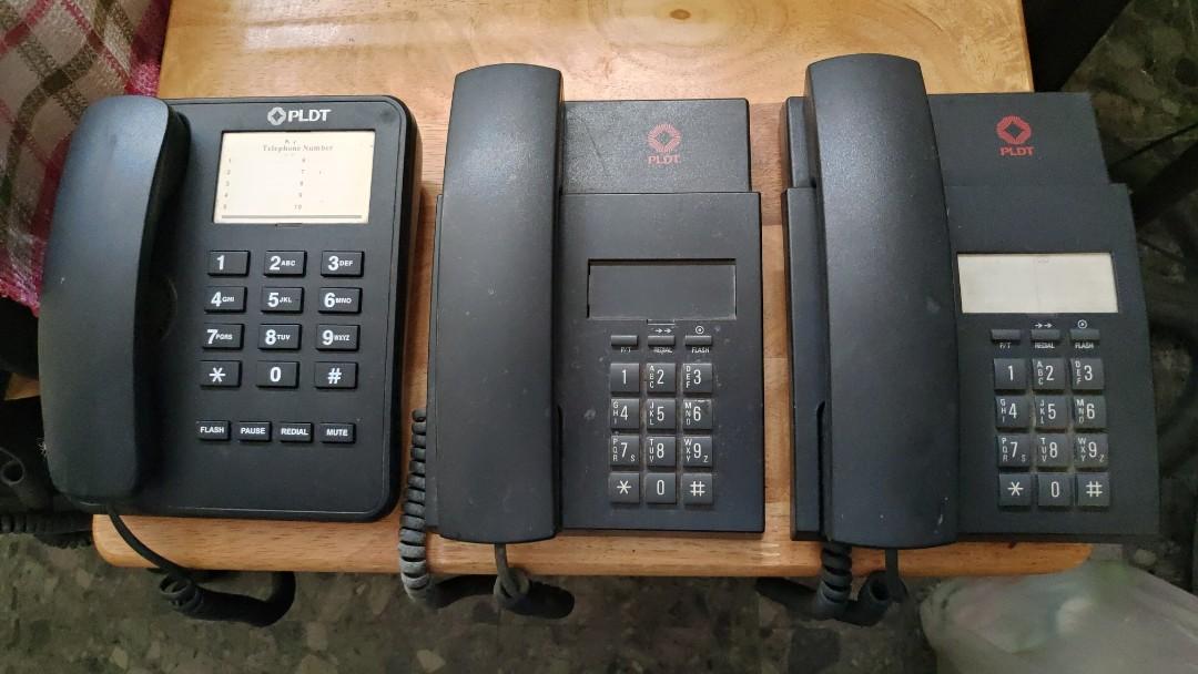 One lot PLDT basic corded telephones, TV & Home Appliances, Other Home ...
