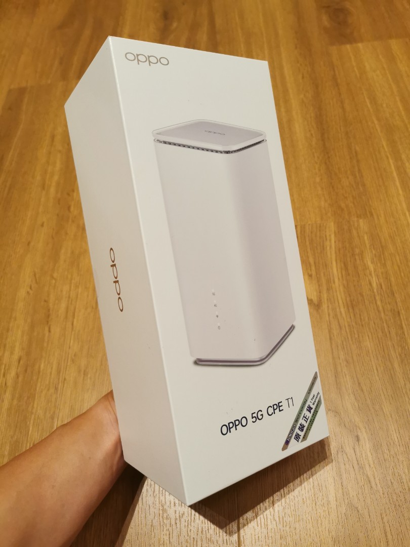 OPPO 5G CPE T1 Router 90% New 九乘新有盒有單, 電腦＆科技, 電腦周邊及配件, Wifi及上網相關產品 ...