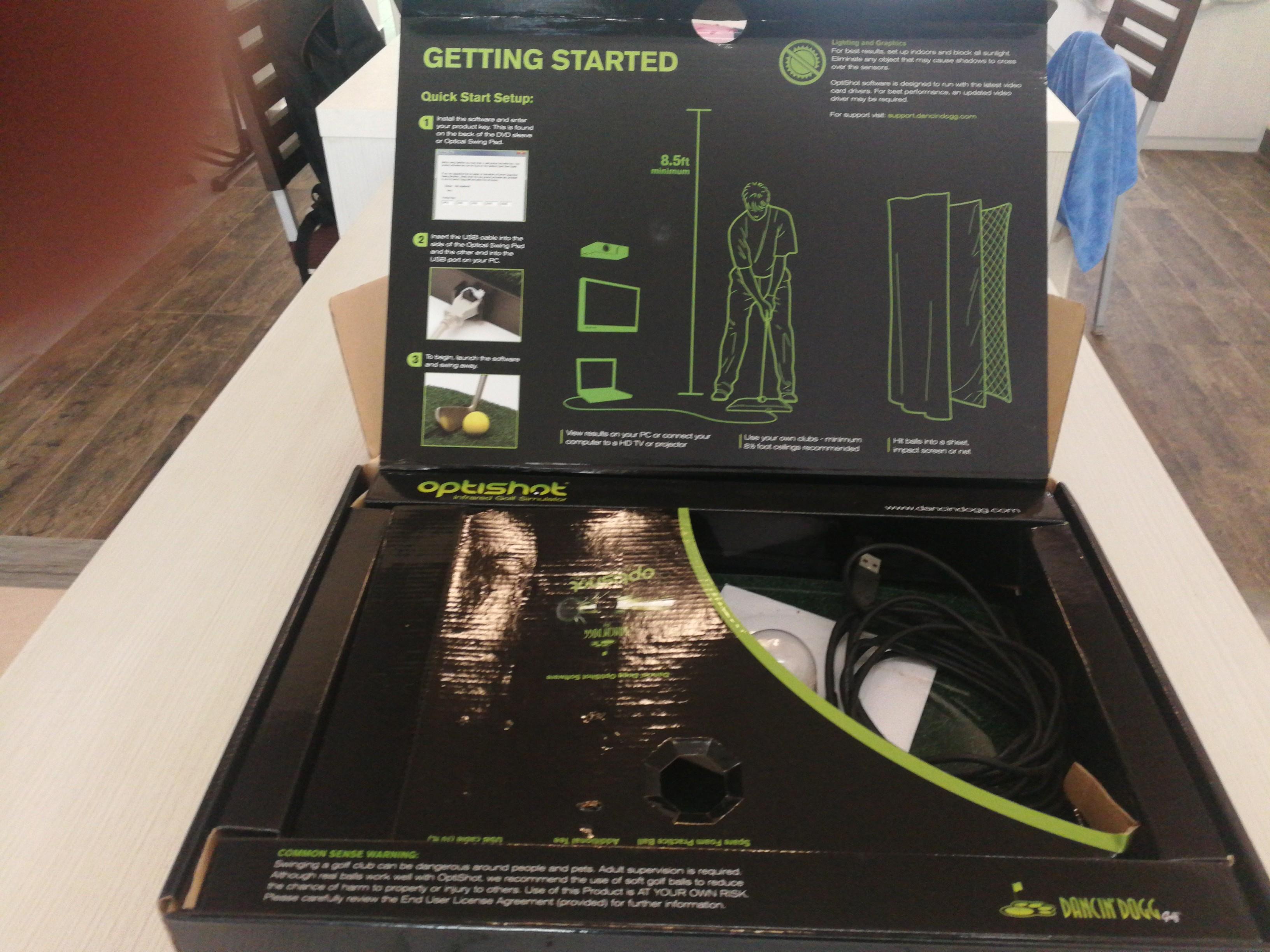Optishot Golf Simulator, Sports Equipment, Sports & Games, Golf on ...