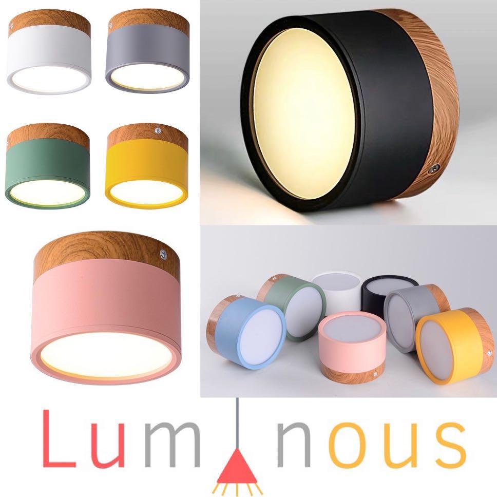 Pastel Led Ceiling Light, Furniture & Home Living, Lighting & Fans ...