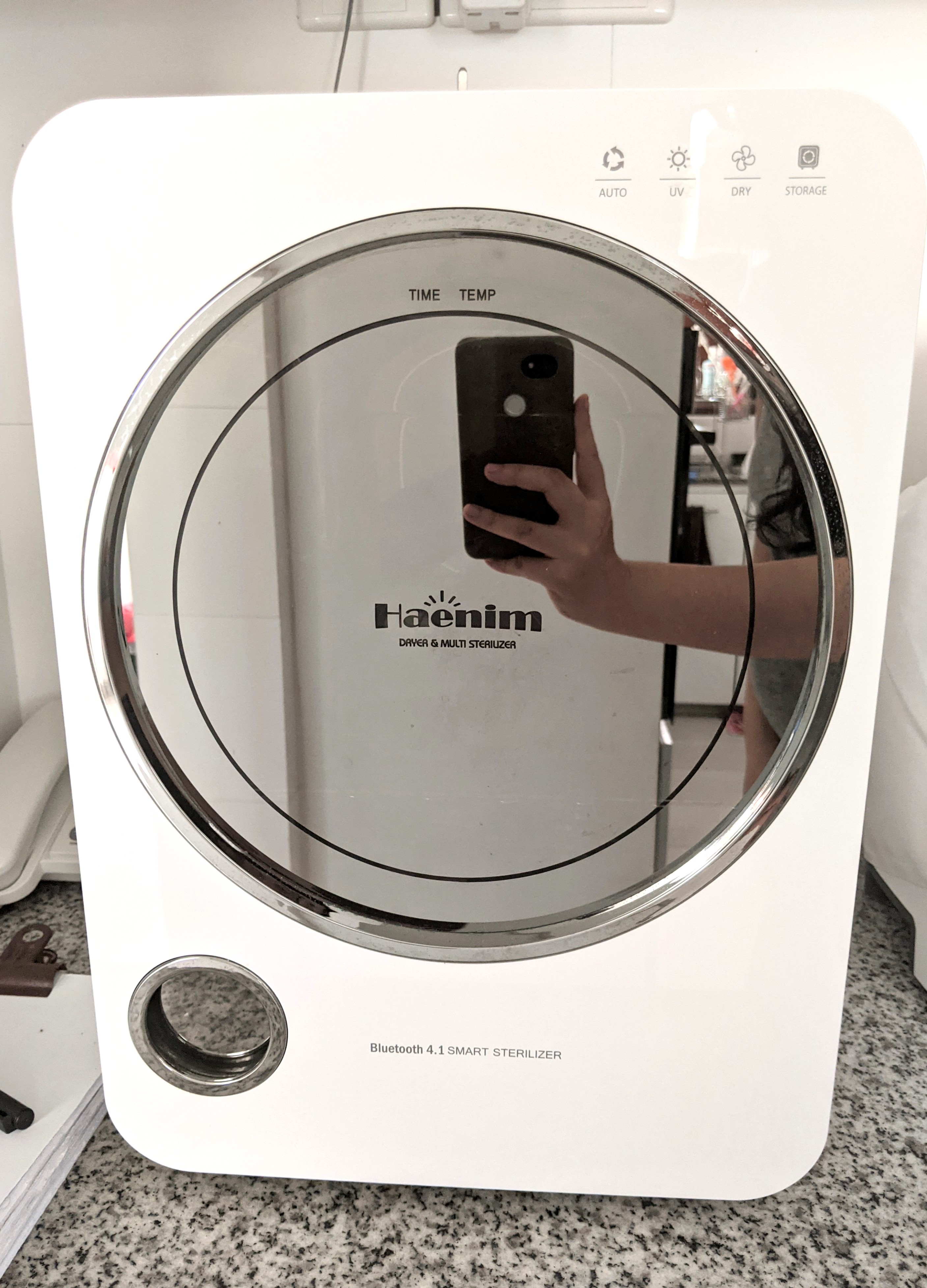 *Perfect condition* Haenim 3rd Gen Bluetooth UV sterilizer, Babies ...