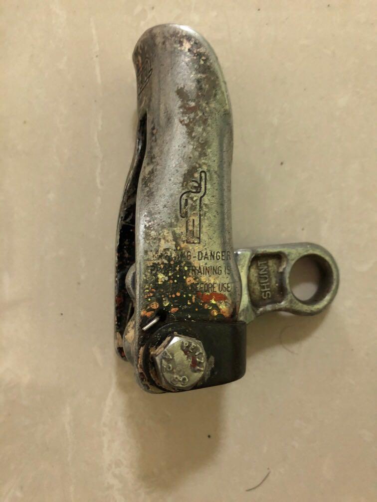 Petzl Shunt, Rappel back-up device (Rock Climbing, Rope Access, Rigging ...