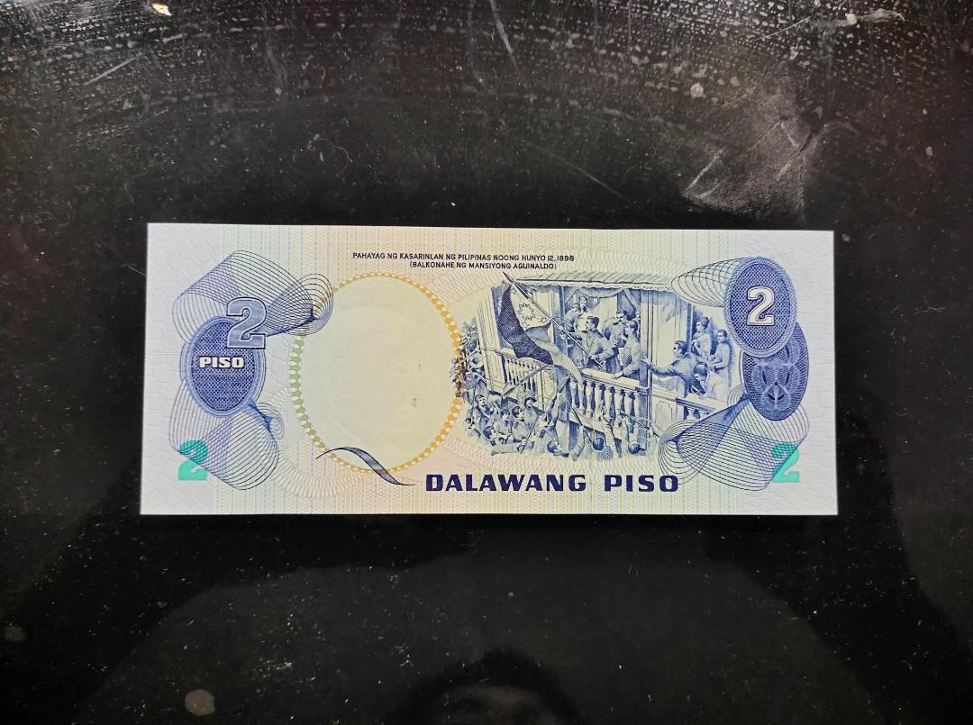 Philippines Commemorative Banknote Currency 1991 2 Piso UNC(1), Hobbies ...